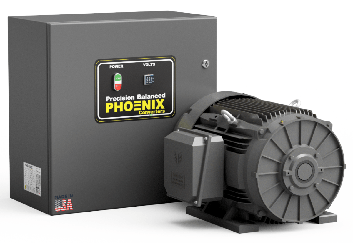 Premium Phase Converters | 3 HP Rotary Phase Converter