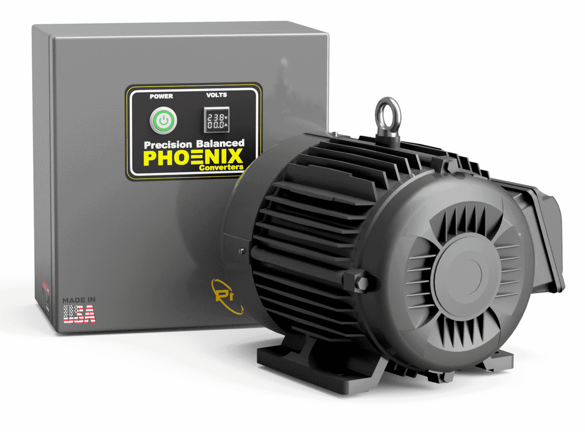 Industrial Grade Rotary Phase Converter Selection – Phoenix Phase ...