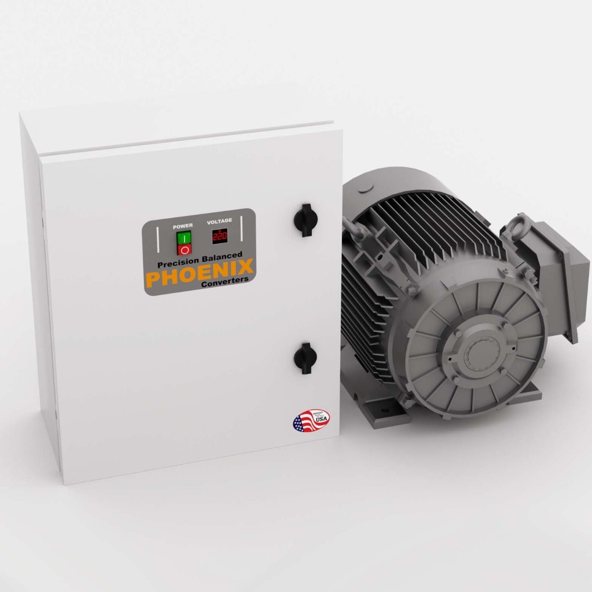 7.5 HP Rotary Phase Converter GP7PL | LED Panel | Made in USA