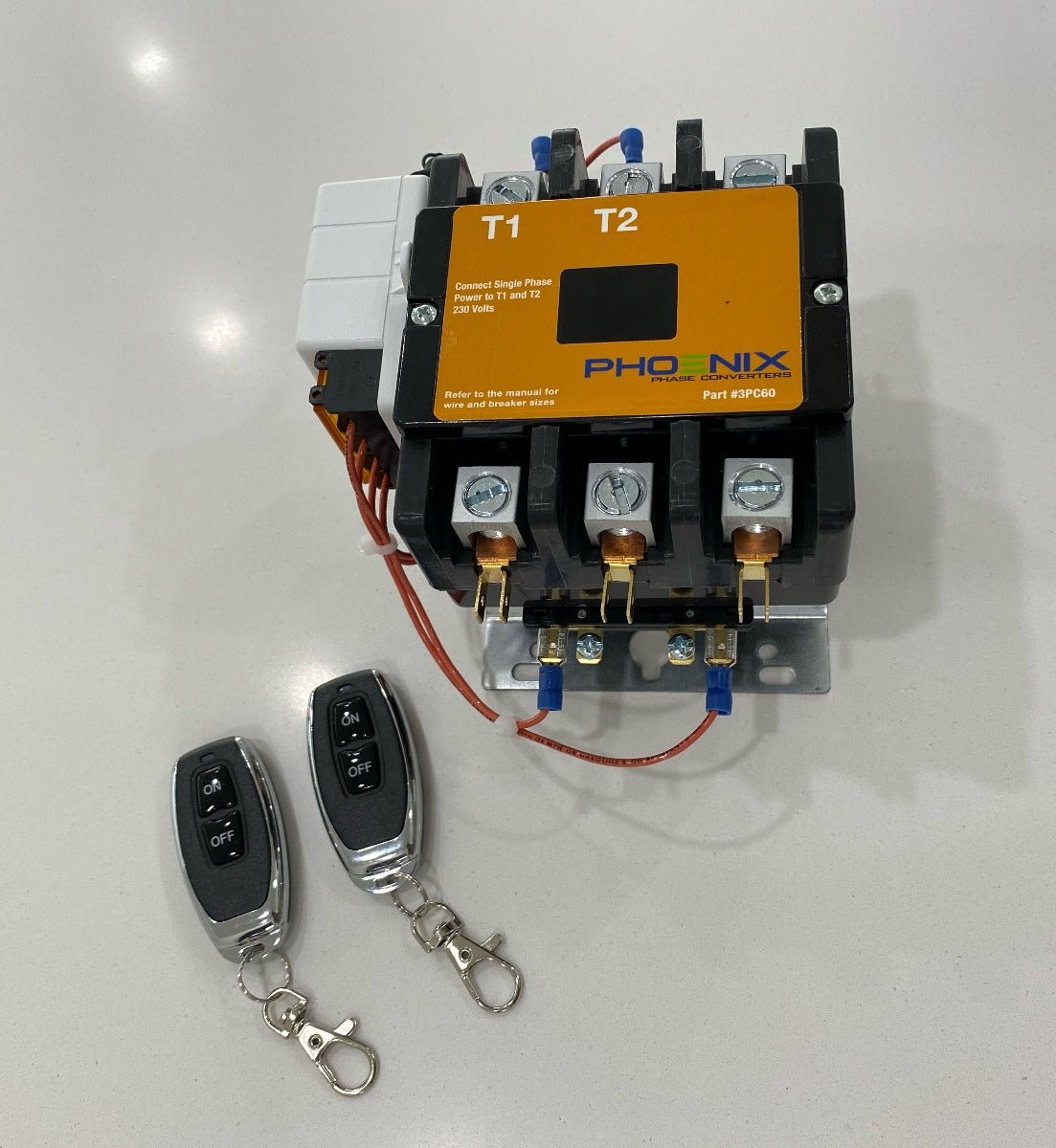 Wireless Remote Wireless Remote Contactor Start/Stop 230 Volts - 40 HP ...
